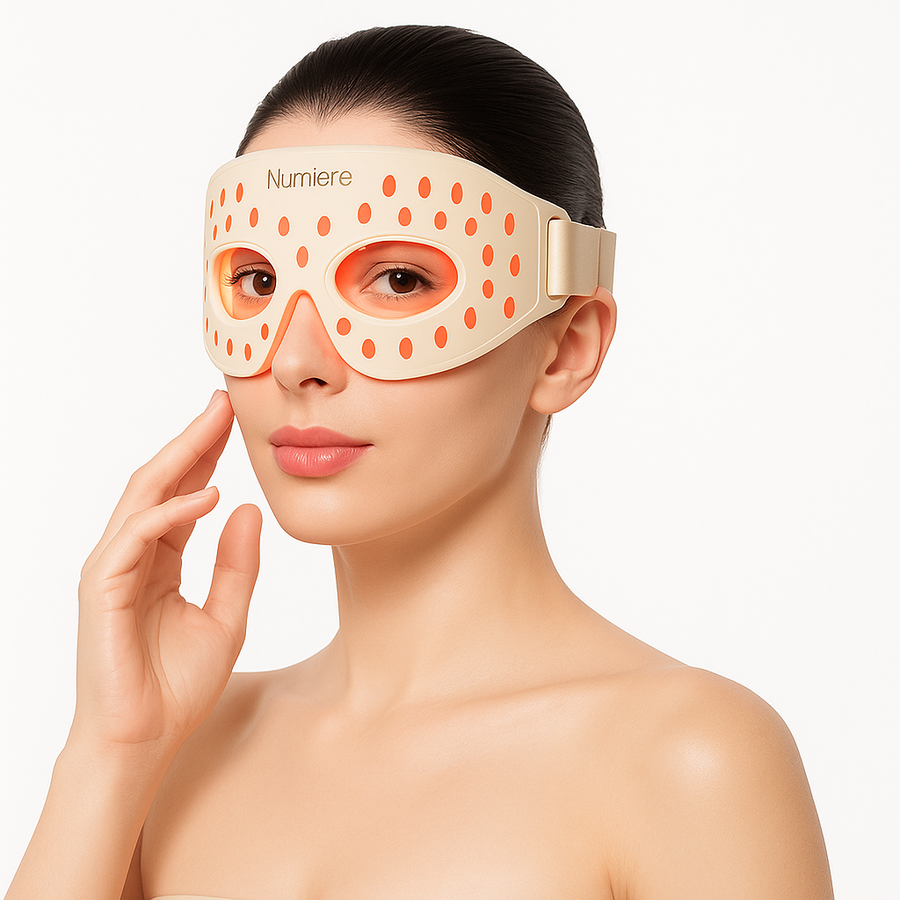 Feather LED Eye Mask – Numiere - Lumina NRG