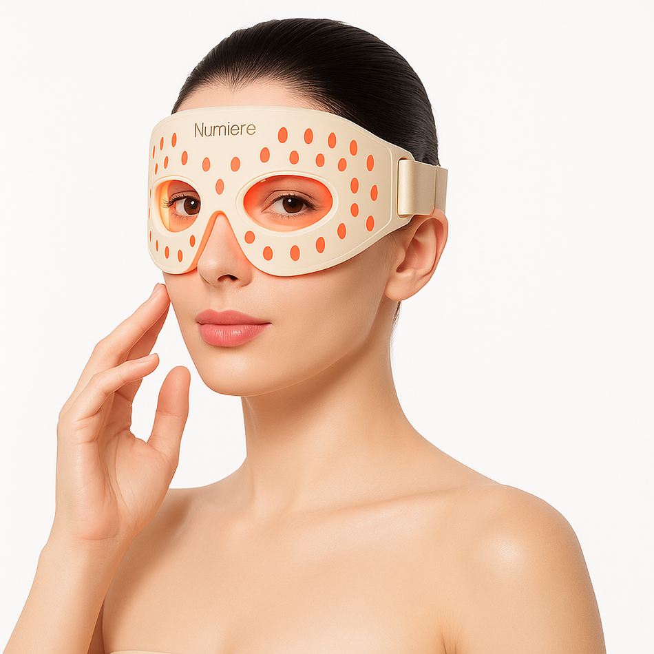 Feather LED Eye Mask – Numiere - Lumina NRG
