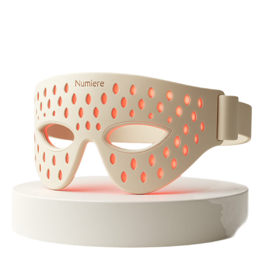 Feather LED Eye Mask – Numiere - Lumina NRG