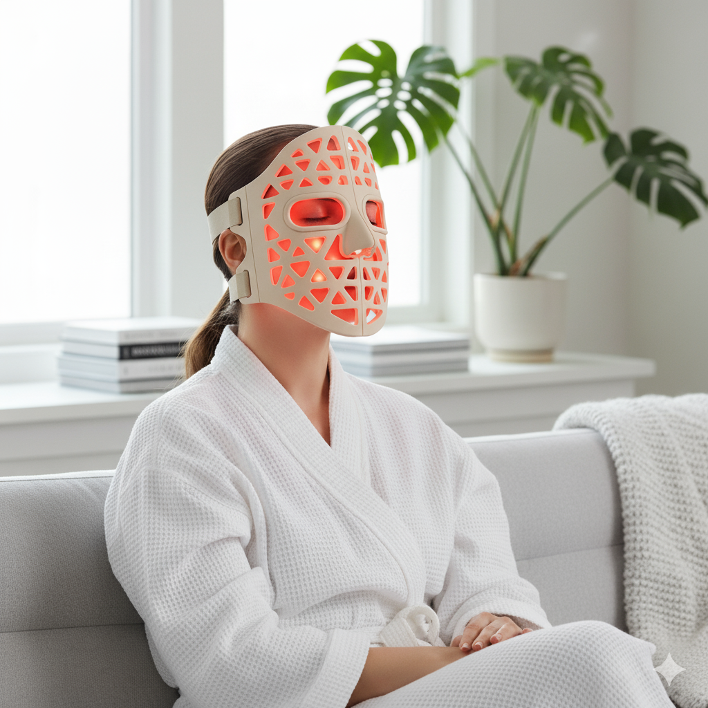 Feather LED Mask – Numiere - Lumina NRG