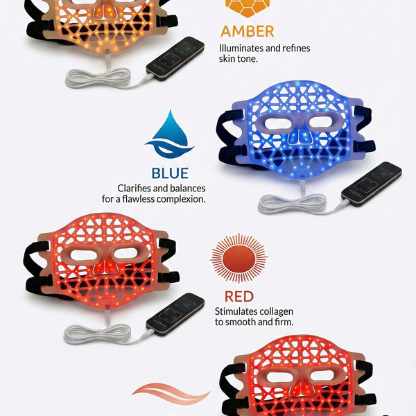 Feather LED Mask – Numiere - Lumina NRG