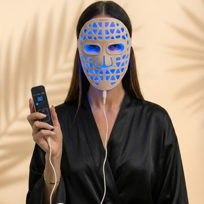 Feather LED Mask – Numiere - Lumina NRG