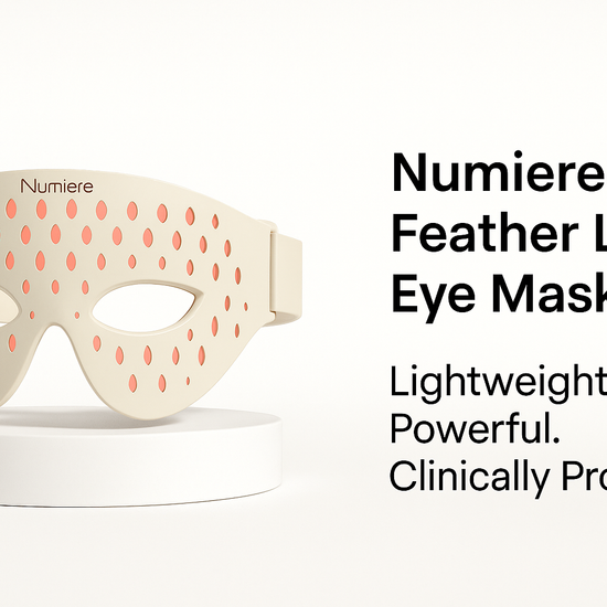 Feather LED Eye Mask – Numiere - Lumina NRG