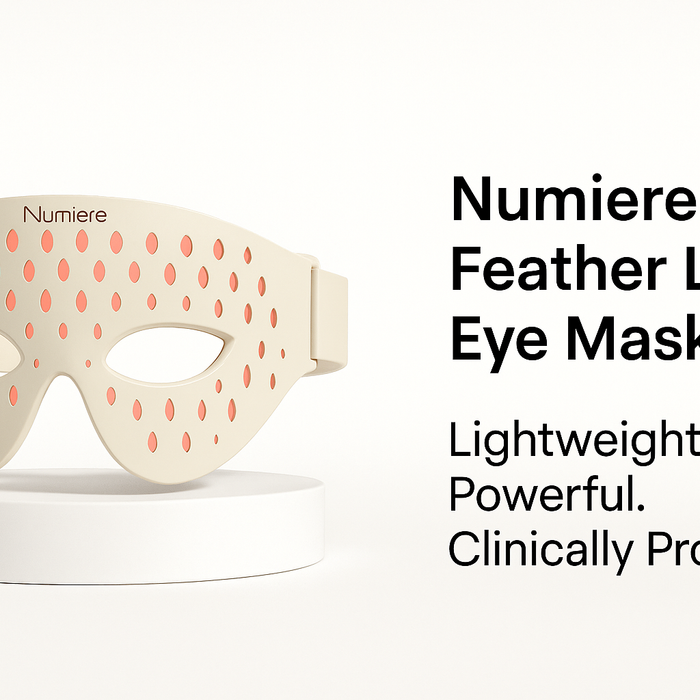 Feather LED Eye Mask – Numiere - Lumina NRG