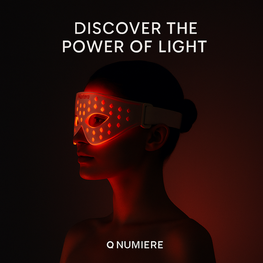 Feather LED Eye Mask – Numiere - Lumina NRG